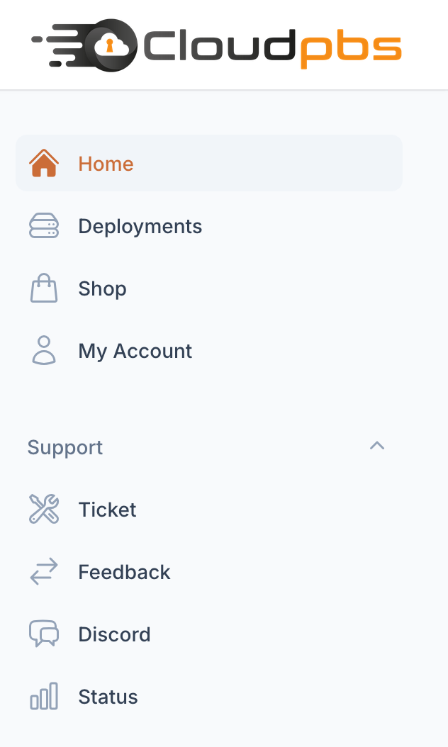 Cloud-PBS Dashboard | Cloud-PBS.com : Support & Documentation
